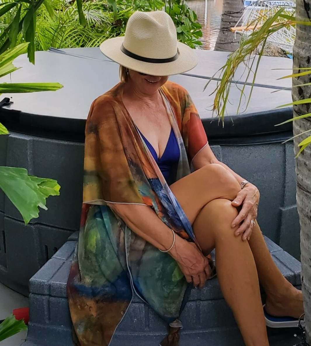 Art & Wearable Art , Yoga leggings, Kimonos ,Skorts ,CarlaPalazzoPants – ELLE Summers Studio